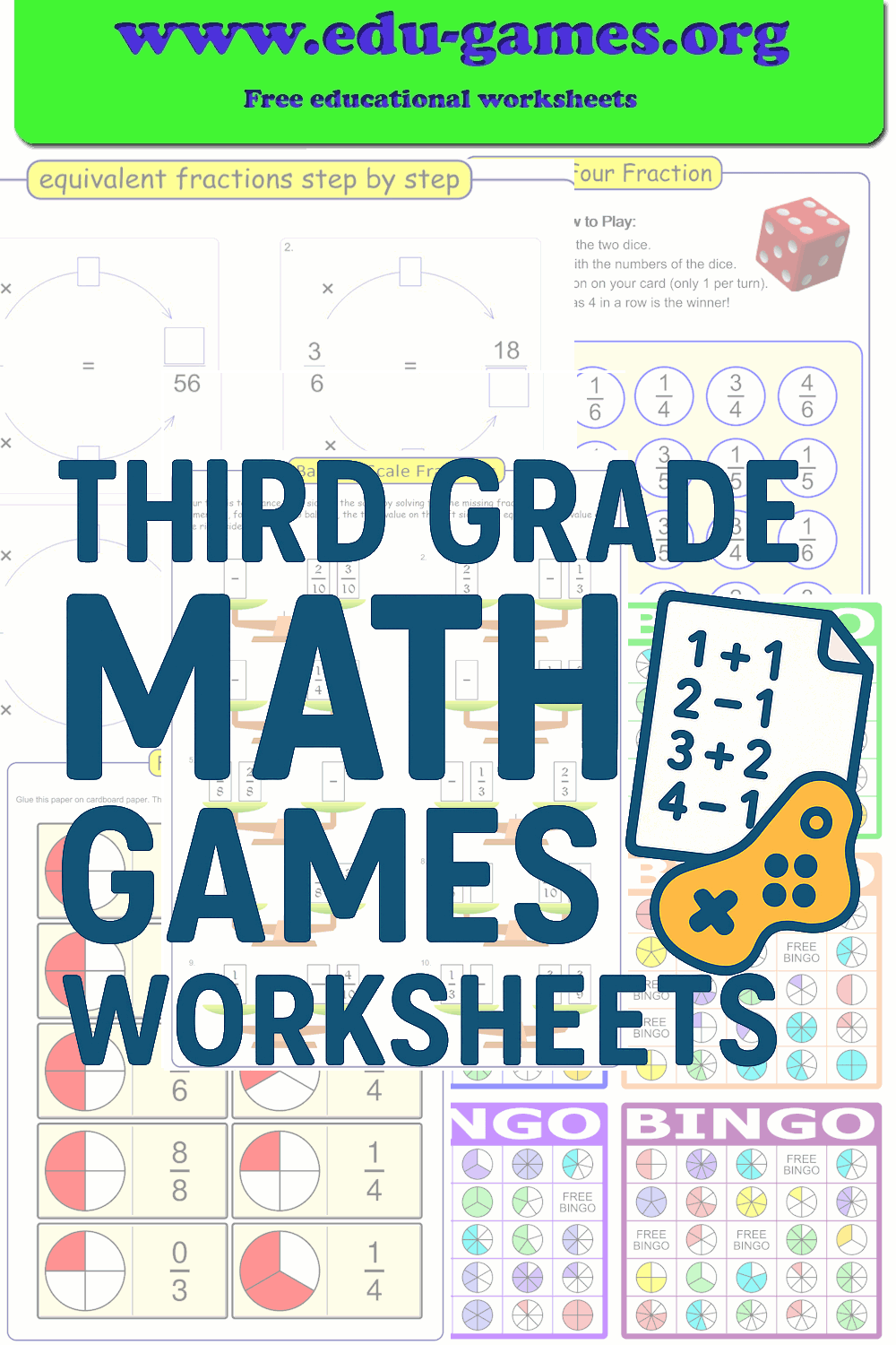Third Grade Math Games Worksheets | Free Printable Worksheets