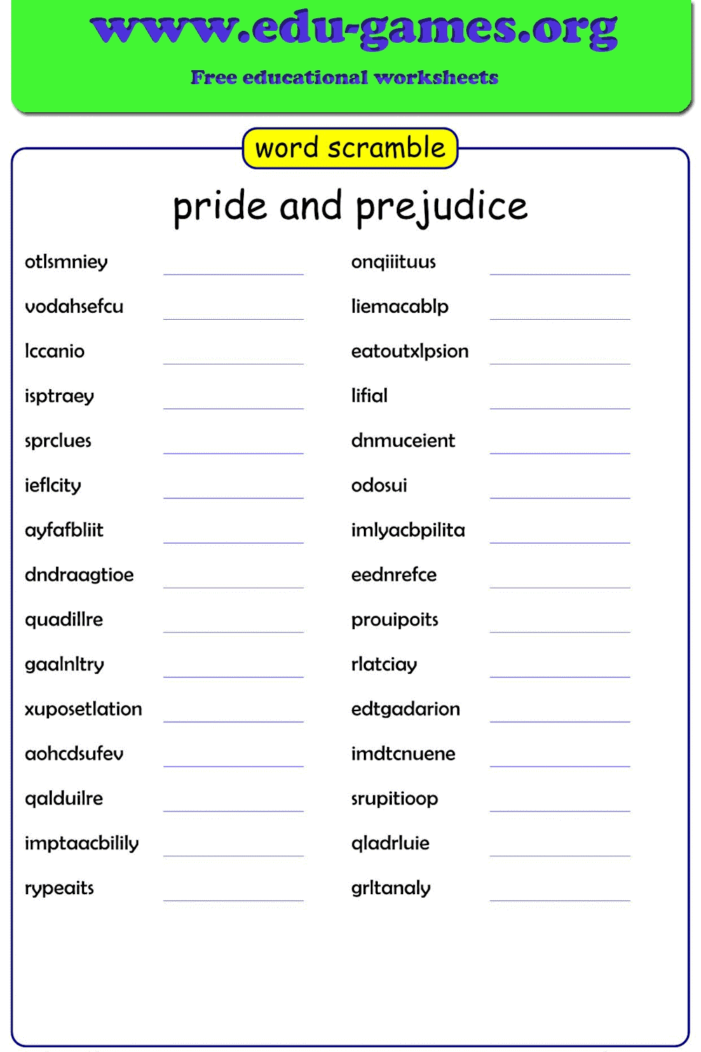 Jumbled Words Design jumbled-words-design